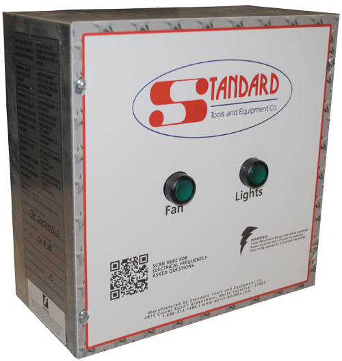 1 Motor/1-Phase Paint Booth Electric Control Panel: Tools USA