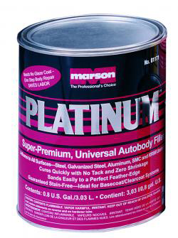 3M 01171 Platinum Body Filler - 1 Gallon: Tools USA