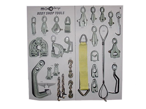 Mo-Clamp 5078 #10 Tool Board with Tools: Tools USA